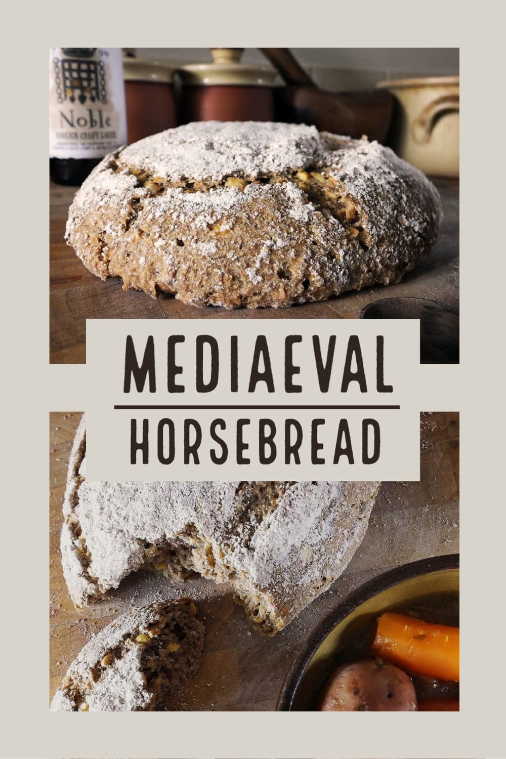 A Mediaeval Horsebread Recipe - Elizabeth's Kitchen Diary
