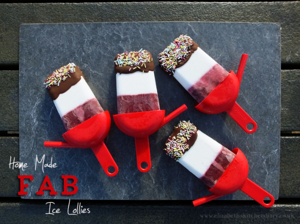Home Made Fab Ice Lollies Elizabeth s Kitchen Diary