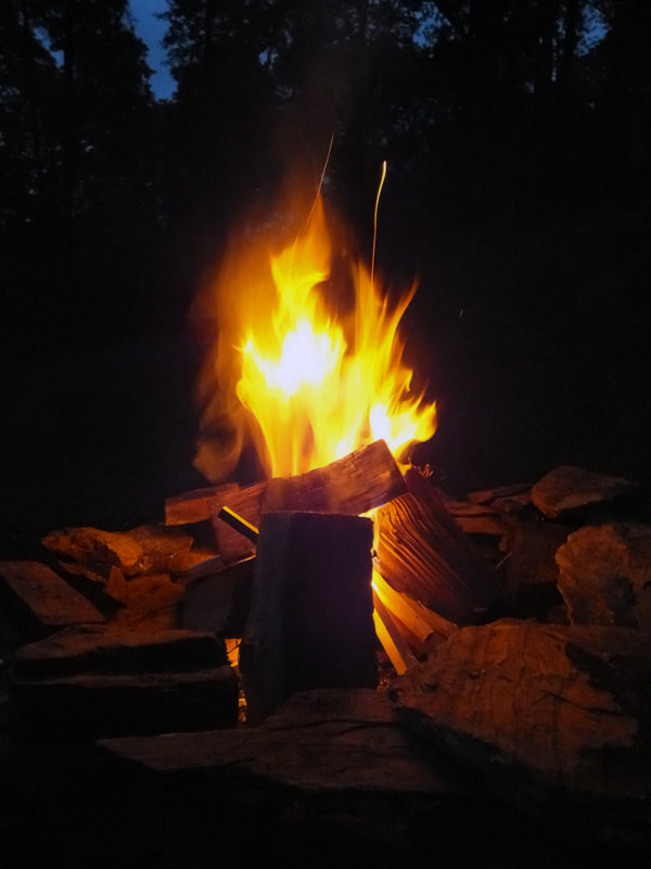 Chocolate Orange Camp-fire Cake - Elizabeth's Kitchen Diary