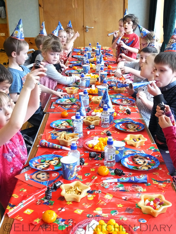 The Ultimate Super Mario Birthday Party! - Elizabeth's Kitchen Diary