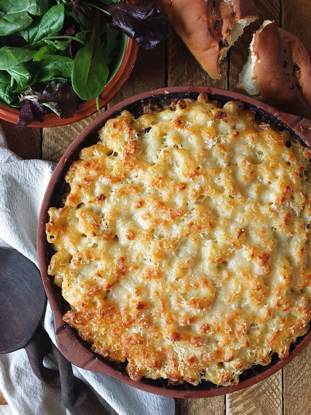 Pastitsio - Greek Macaroni Cheese Pie - Elizabeth's Kitchen Diary