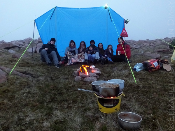 The Simmer Dim Camping Story - Elizabeth's Kitchen Diary