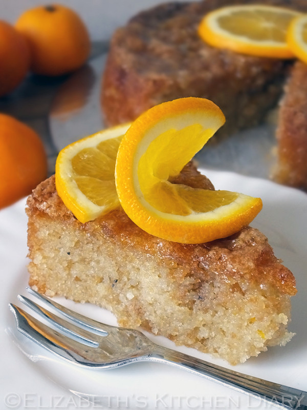 Tunisian Orange Cake - Elizabeth's Kitchen Diary
