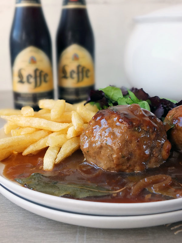 Boulets à la Liégeoise - a Classic Belgium Meatball Recipe - Elizabeth ...