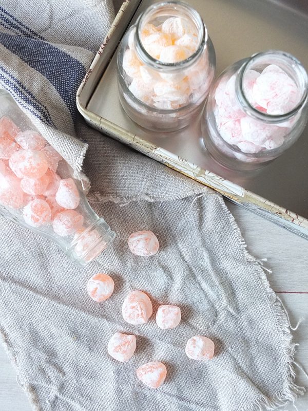 Fruit Drop Travel Sweets - Elizabeth's Kitchen Diary