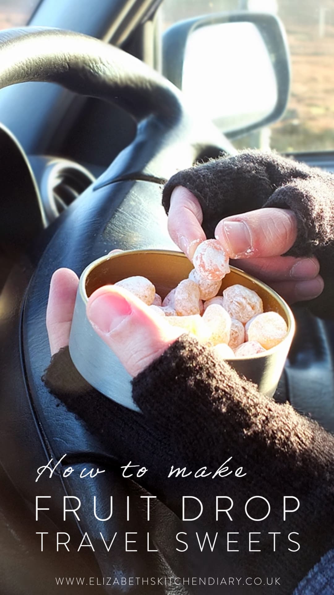 Fruit Drop Travel Sweets - Elizabeth's Kitchen Diary