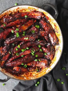 The Easiest Slow-Roasted Peking-Style Pork Ribs - Elizabeth's Kitchen Diary