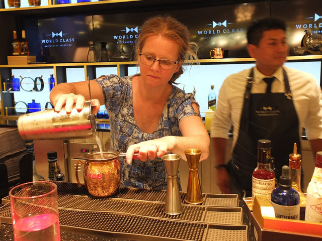 Mixology Class & a Mediterranean Mule Recipe - Elizabeth's Kitchen Diary