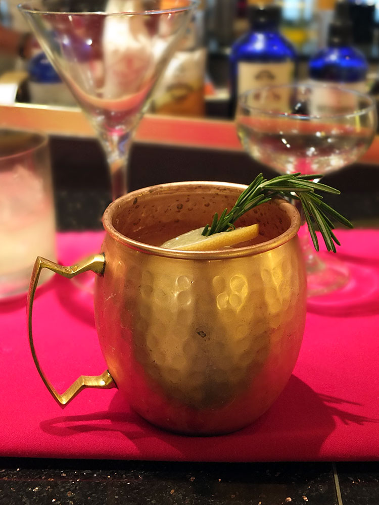 Mixology Class & a Mediterranean Mule Recipe - Elizabeth's Kitchen Diary