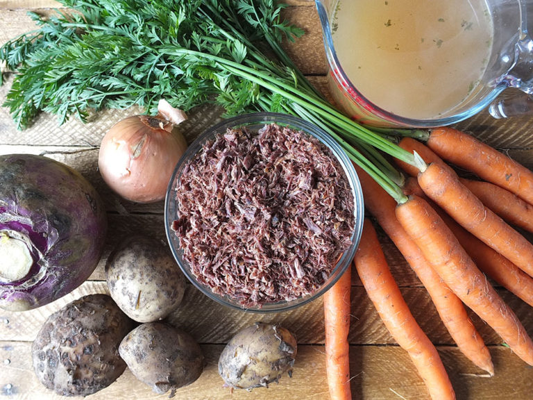 Traditional Shetland Reestit Mutton Soup Recipe - Elizabeth's Kitchen Diary