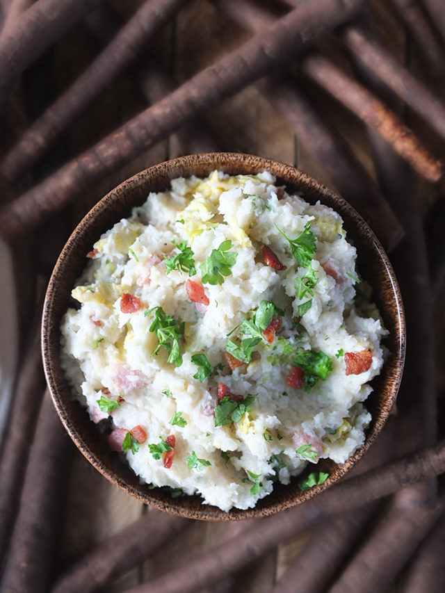 Low Carb Salsify with Cabbage, Bacon & Cream - Two Ways {Keto Friendly ...