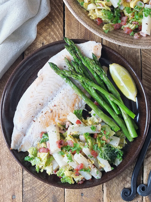 Low Carb Salsify with Cabbage, Bacon & Cream - Two Ways {Keto Friendly ...