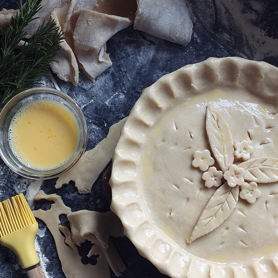 My Grandmother's Double Pie Crust Recipe - Elizabeth's Kitchen Diary