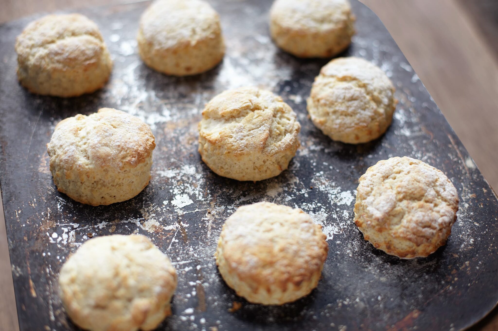 How to make Baking Powder Biscuits - Elizabeth's Kitchen Diary