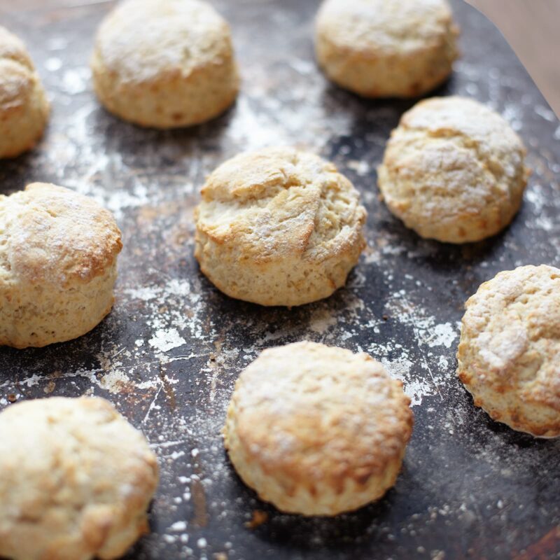How to make Baking Powder Biscuits - Elizabeth's Kitchen Diary