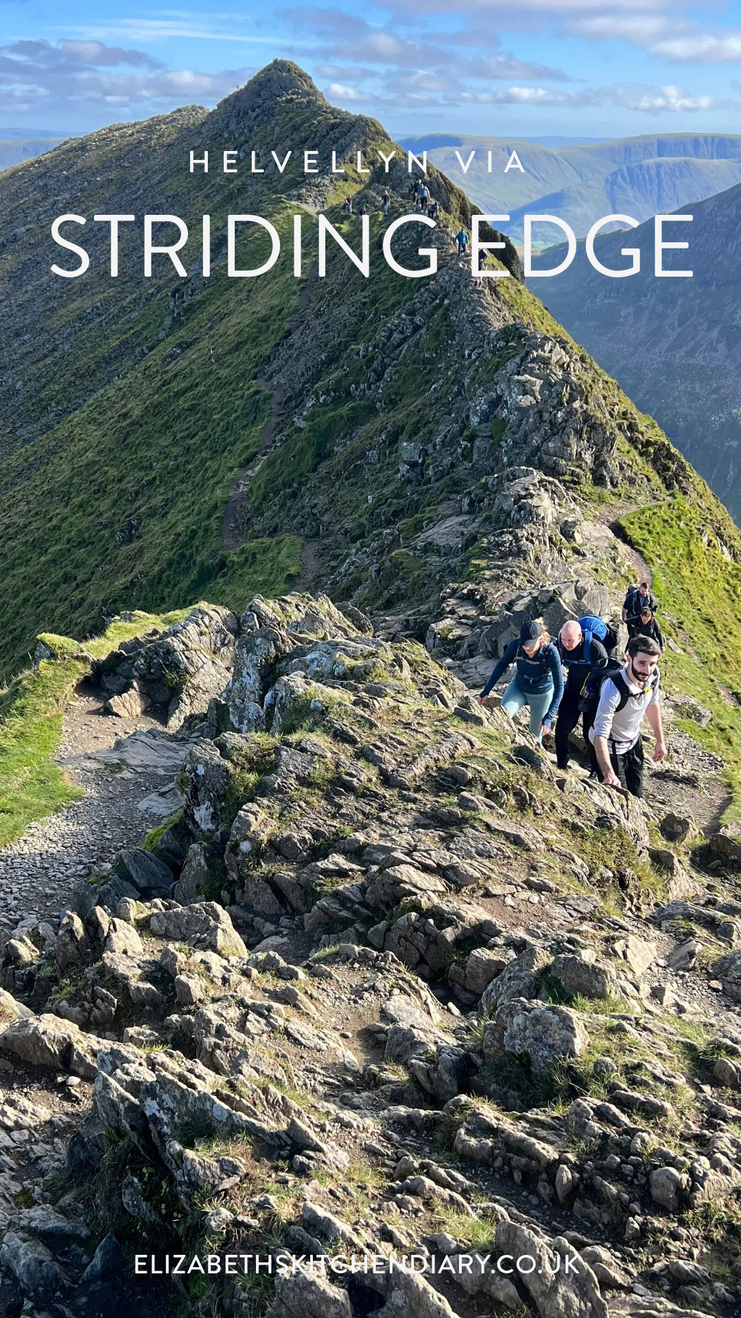 Scramble up Helvellyn and Catstye Cam via Striding Edge and Swirral ...