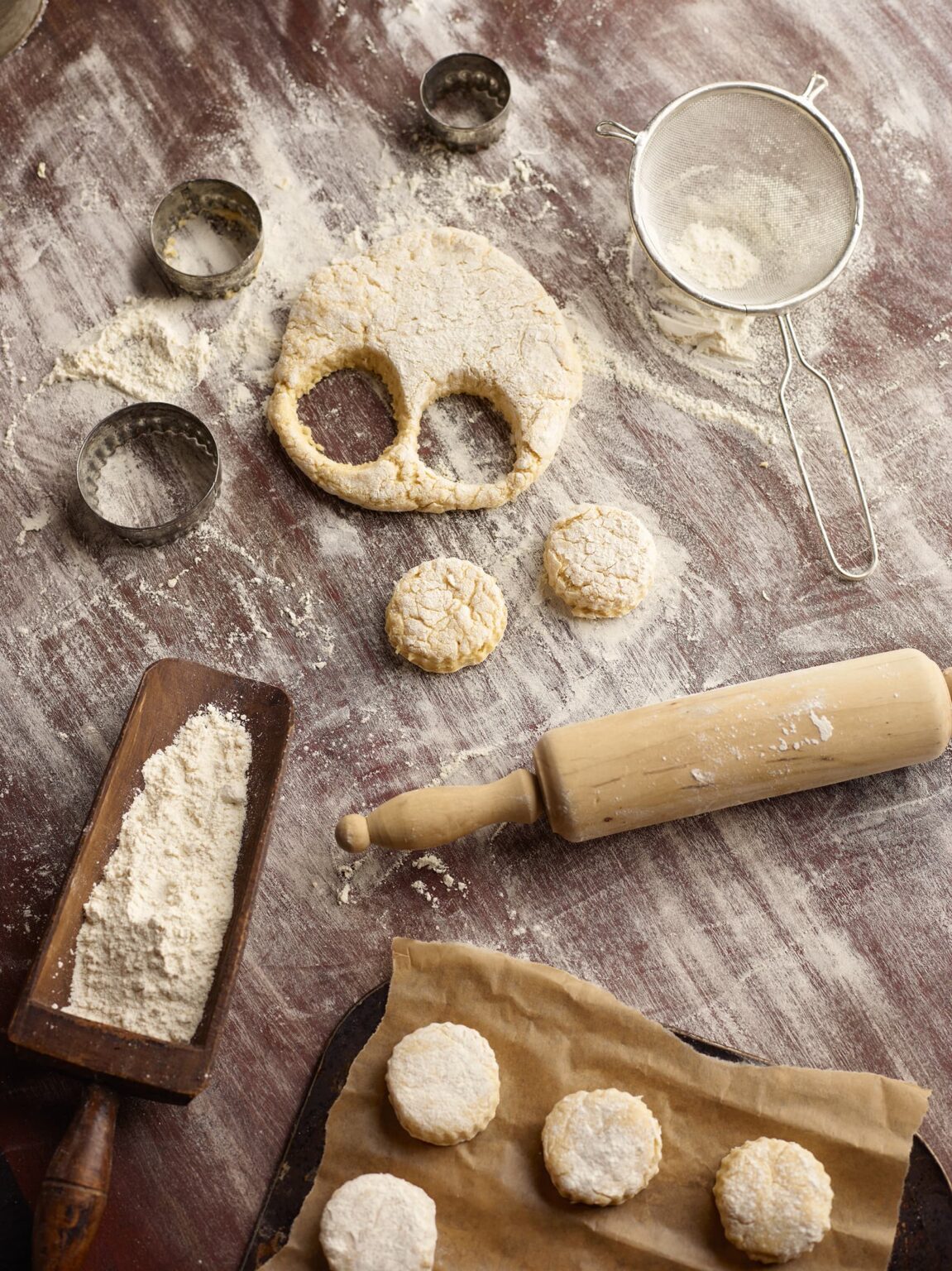 How to make Baking Powder Biscuits - Elizabeth's Kitchen Diary