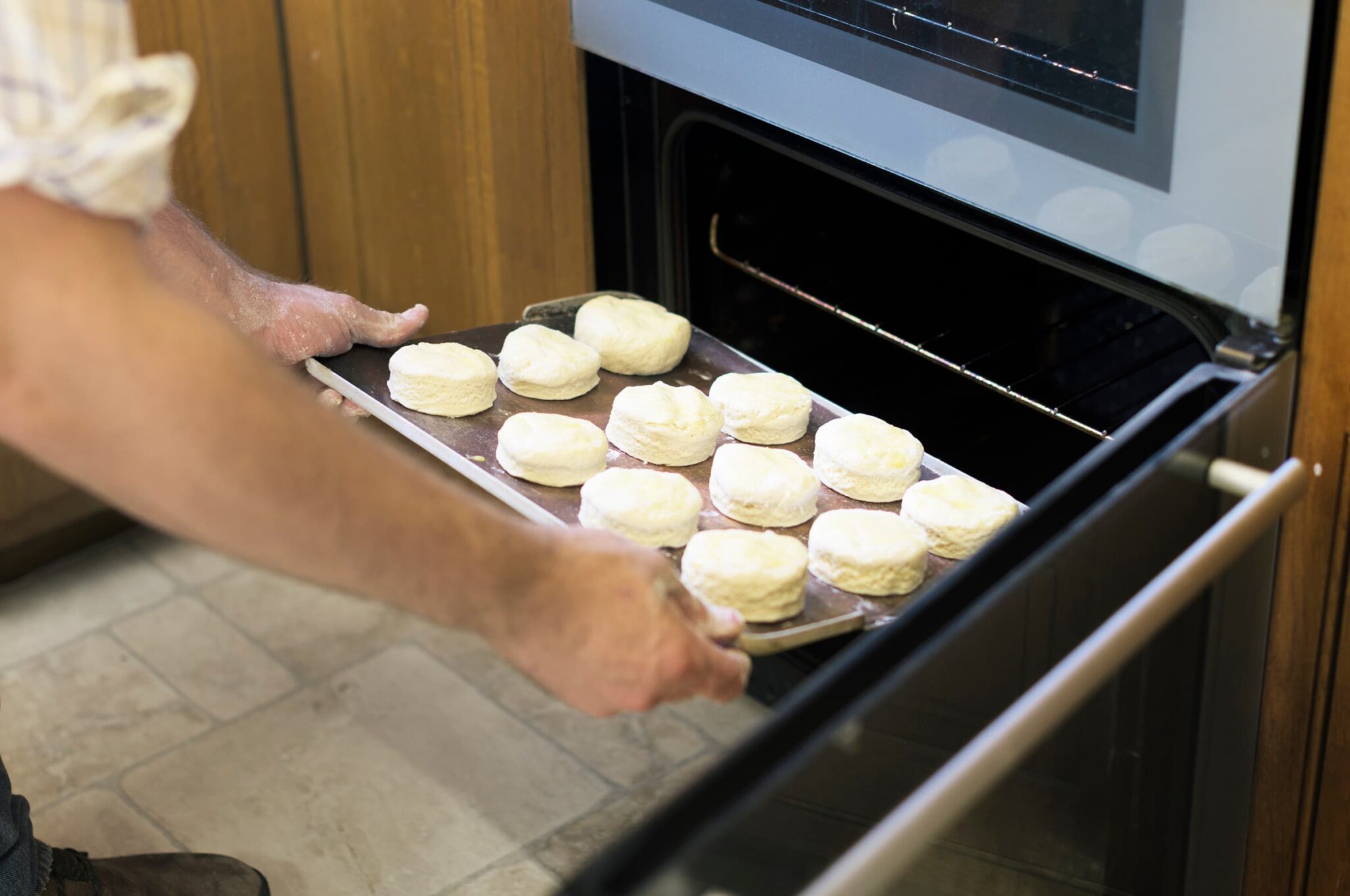 How to make Baking Powder Biscuits - Elizabeth's Kitchen Diary