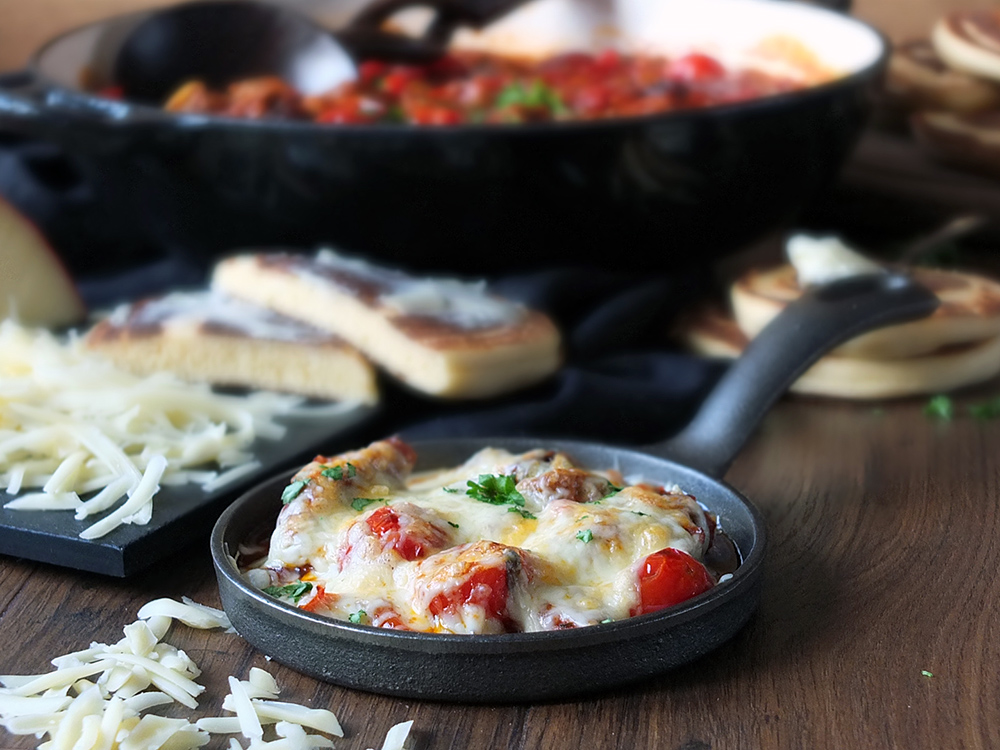 Aruban Keshi Yena (Stuffed Cheese) - Elizabeth's Kitchen Diary