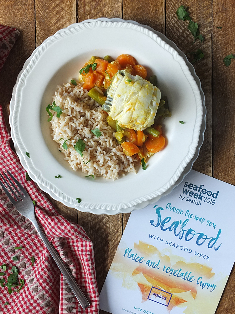 Plaice and Vegetable Curry #SeafoodWeek - Elizabeth's Kitchen Diary