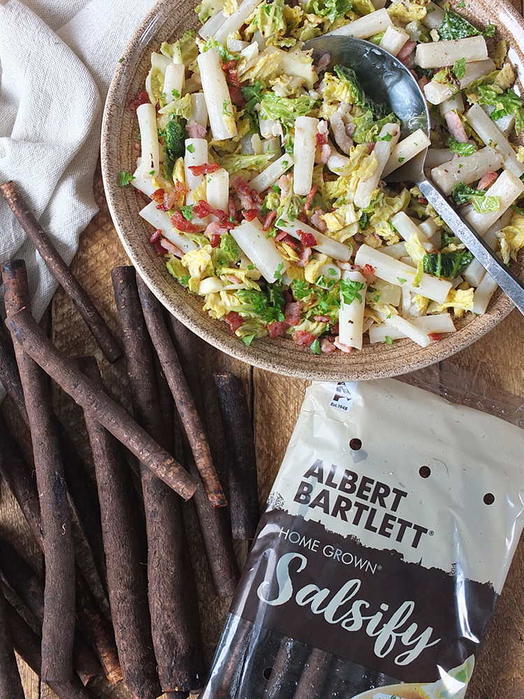 Low Carb Salsify with Cabbage, Bacon & Cream - Two Ways {Keto Friendly ...
