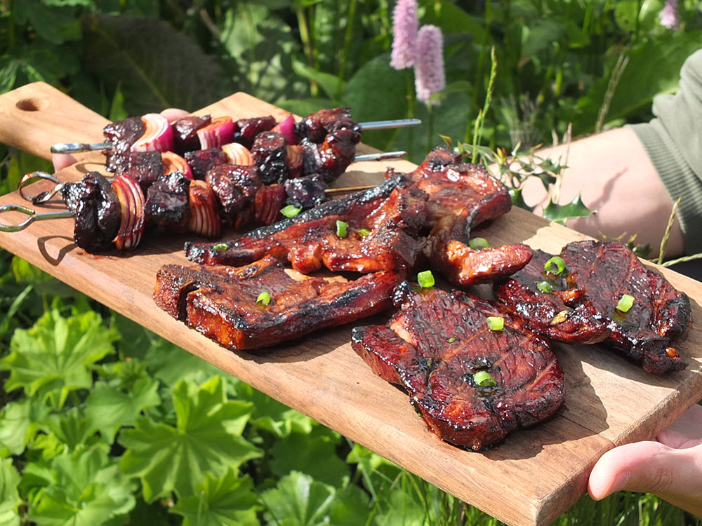 Three Easy Asian BBQ Lamb Marinades | Elizabeth's Kitchen Diary